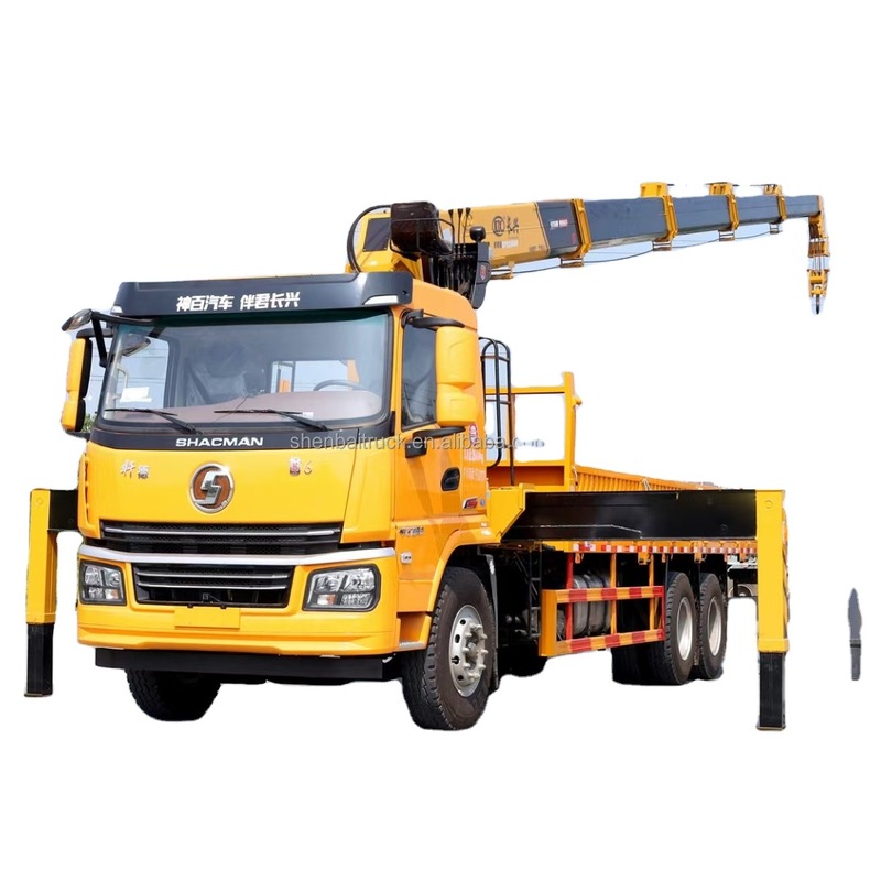 TRUCK CRANE 6x4 6x6 Hydraulic Telescopic Boom Crane Truck Mounted Crane ...