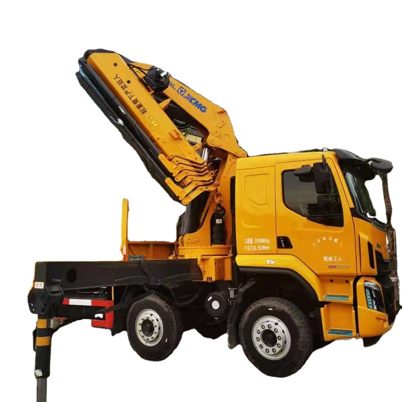 TRUCK CRANE Folding Boom Crane Telescoping Hydraulic Boom Crane With 23 ...